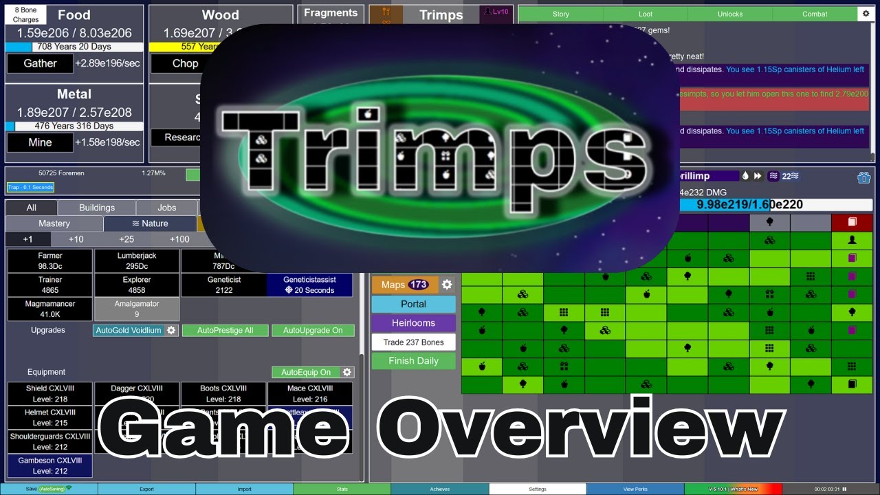 Trimps - Game Overview
