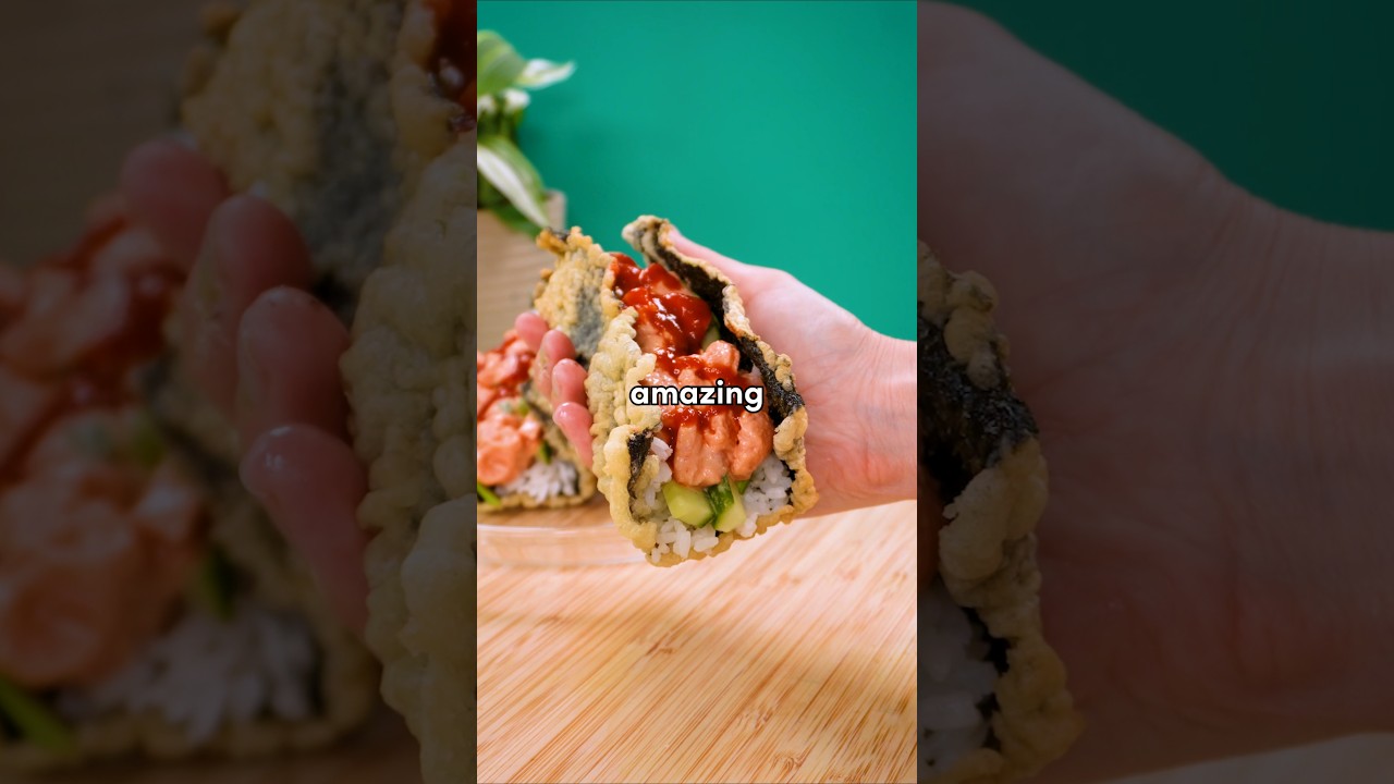 Are these viral SUSHI TACOS worth the HYPE?!