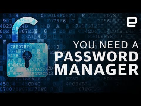 You need a password manager