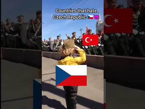 Countries that love/hate Czech Republic π¨πΏ #czech #country #subscribe