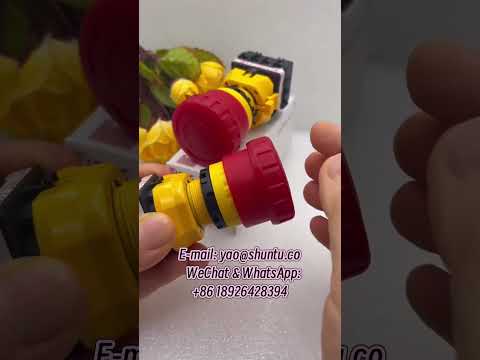 XW1E-TV412Q4MR IDEC Emergency Stop (E-Stop) Switches 3PST-2NC+1NO 22mmDia mushroom head 40mm