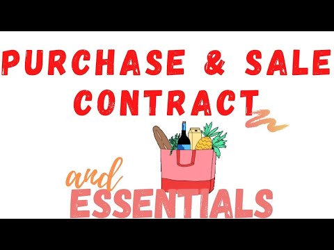PURCHASE AND SALE LAW AND ITS ESSENTIALS. (Law of Purchase and sale, Lesson 1)