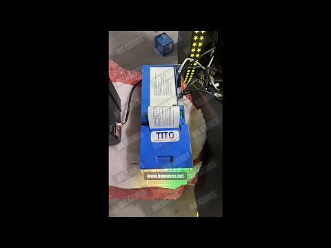 USA Original 43" Verical Casino Slot Machine Install TITO Ticket Epic Printer,WOW! Where to Buy?