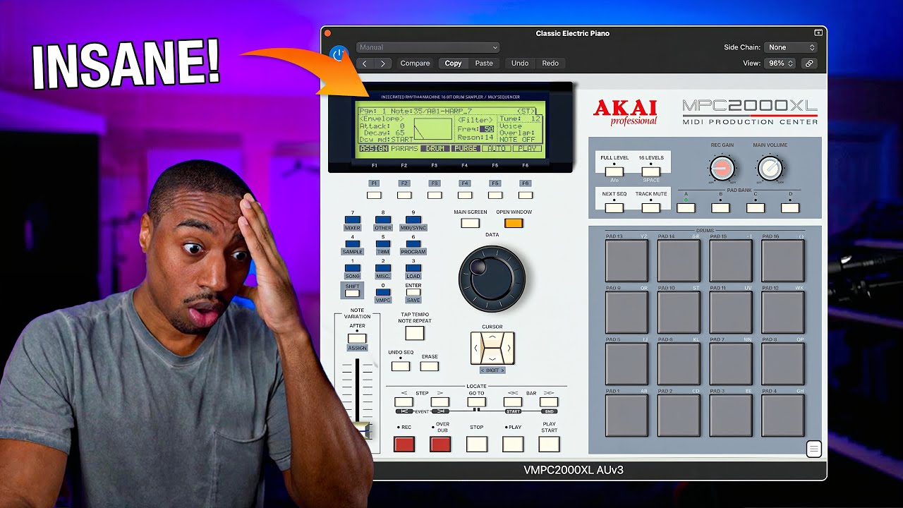 FREE MPC2000XL Plugin is FIRE