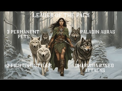 A Better Beast Master: Paladin/Ranger [Dungeons & Dragons 2024 5th Edition Character Build]