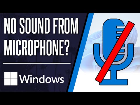 How to FIX Microphone Not Picking Up Sound/Voice on Windows 11 PC