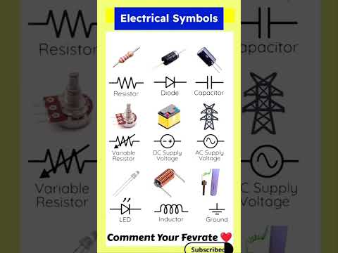 All electrical symbols 😱😱 #electricals #symbols #tips #physics