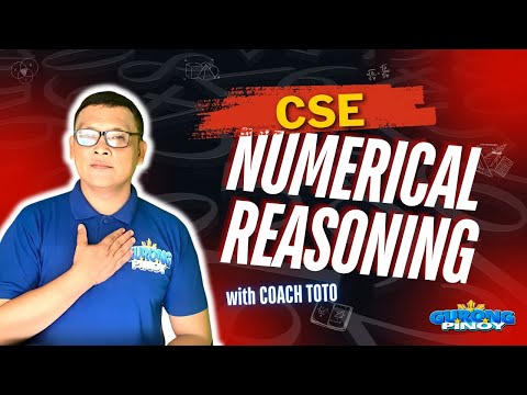 Numerical Reasoning for CSE (June 28, 2025)