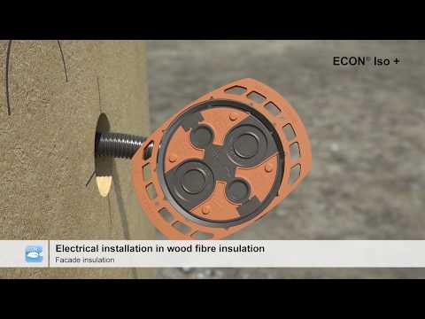 ECON® Iso + one-gang junction box