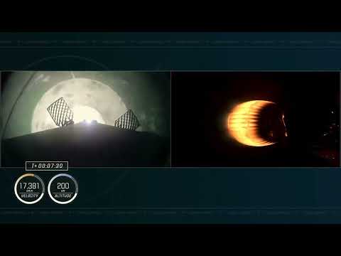 NASA’s SpaceX Crew-8 Mission: SpaceX Falcon 9 Booster Landing