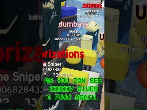 PLAYING ON A RARE BYPASSED USERNAME IN ROBLOX! #shorts #roblox #trending