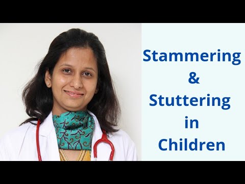 Stammering and Stuttering in children