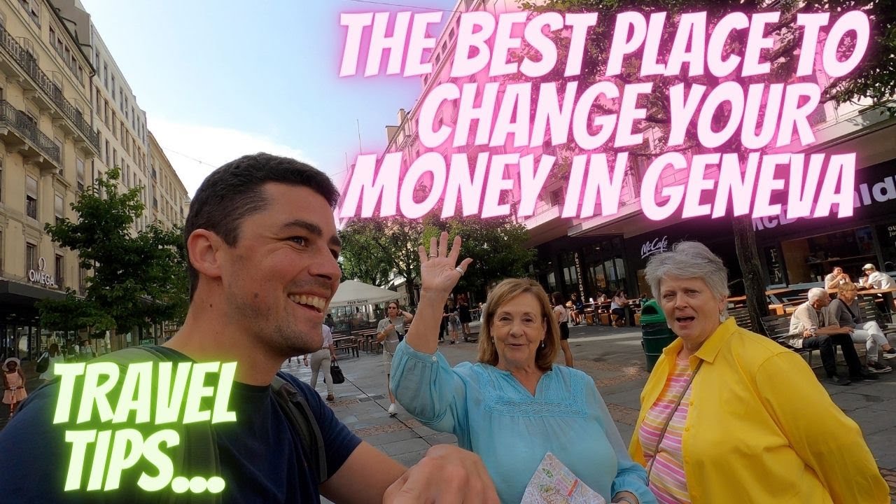 Money Exchange in Geneva, Switzerland