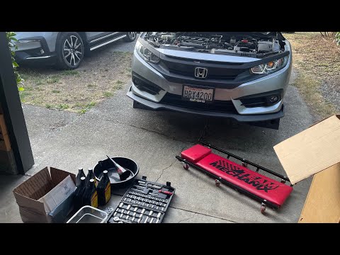 Transmission fluid change (2016-2021 honda civic)