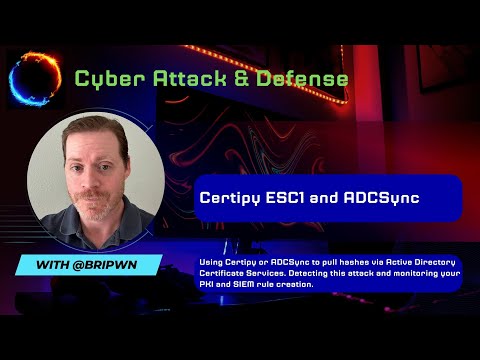 Certipy and ADCSync attacks against Active Directory Certificate Services