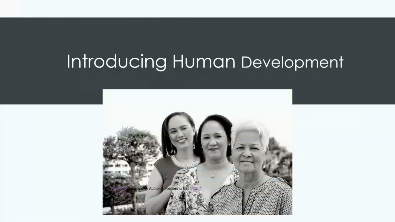 Ch. 1 Review Video:  Lifespan Development