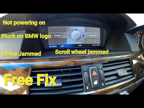 How to reset BMW iDrive - force reboot