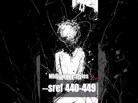MidJourney Style Reference Codes (sref) 440-449: Unlock 10 Unique AI Art Styles #Midjourney #sref