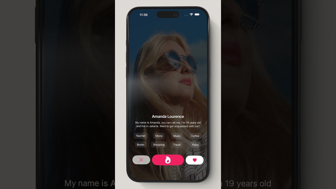 Dating App Template: Build a Modern, Interactive Dating Experience with SwiftUI!