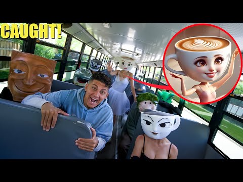 I SNUCK ON BALLERINA CAPPUCCINAS SCHOOL BUS FIELD TRIP IN REAL LIFE! (ITALIAN BRAINROT)