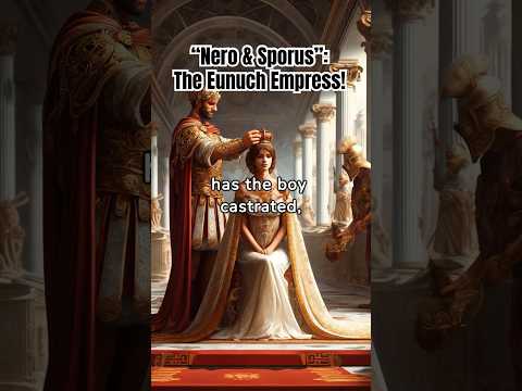 "Nero & Sporus: The Eunuch Empress!" 1 of 2 #fun #history #romanhistory #mythology #myths #shorts
