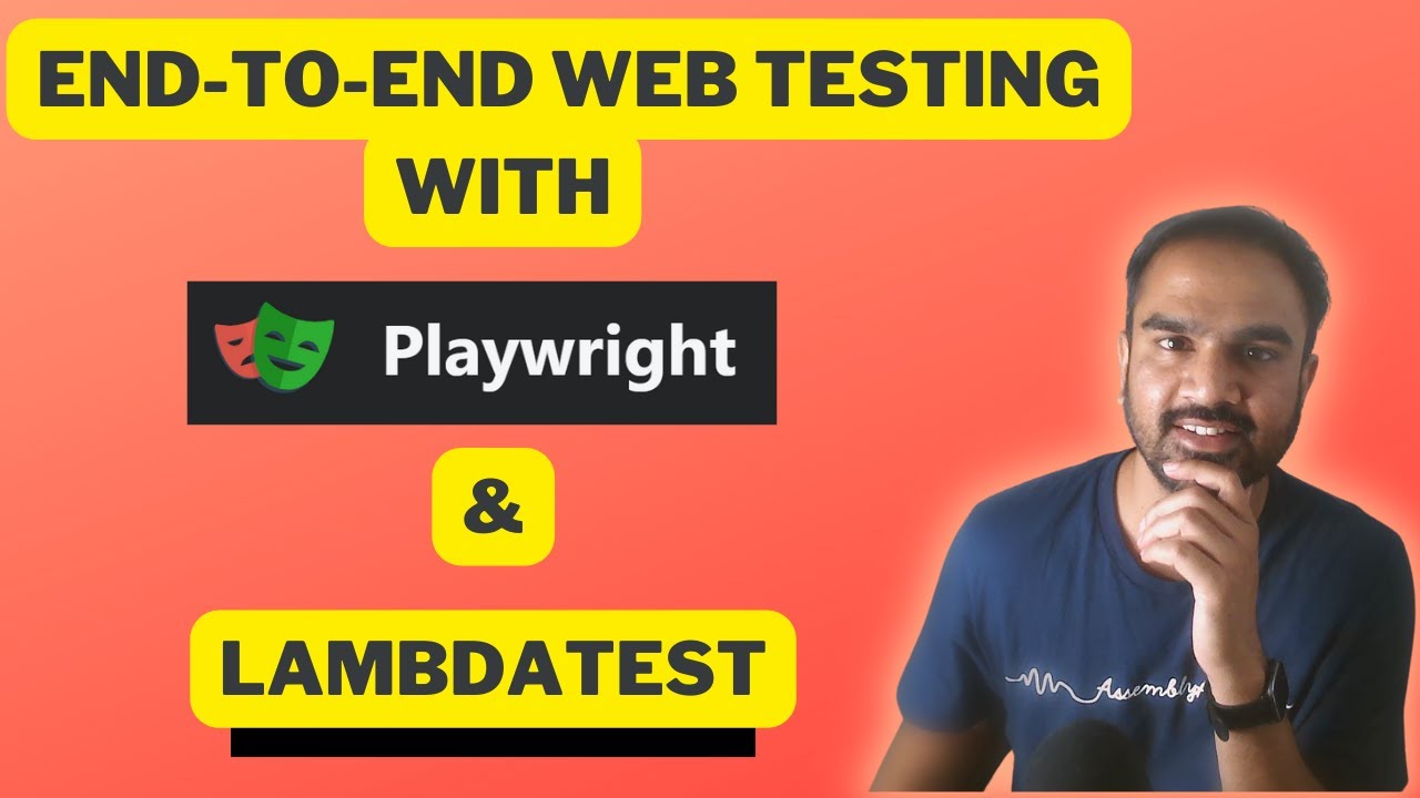 Playwright Python Tutorial  | Playwright Automation | End To End Testing | @TestMuAI