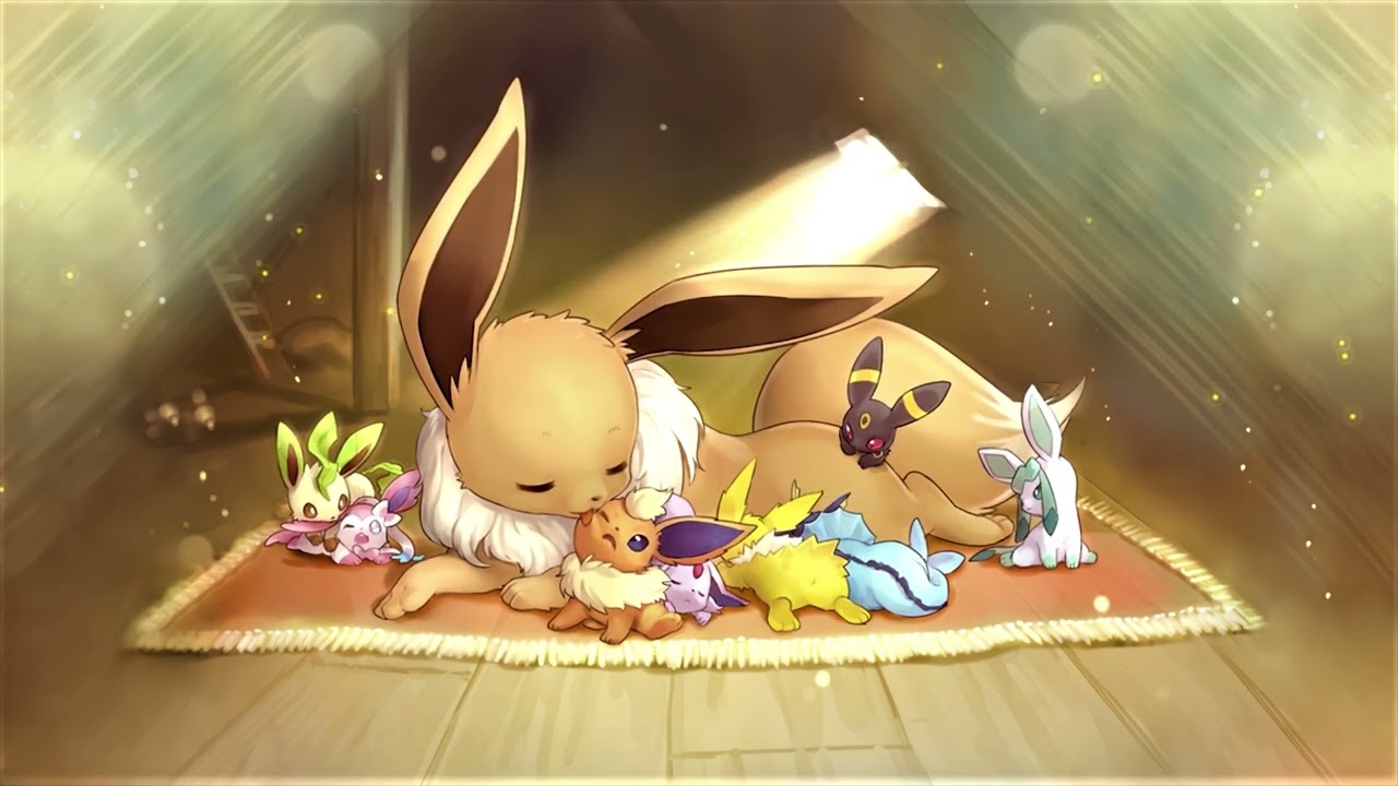 DONT MISS OUT this stunning 4K live wallpaper of Eevee's Family for your desktop!