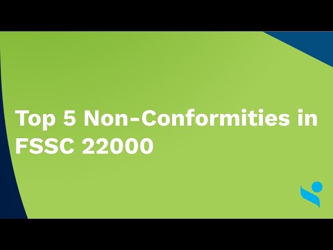 Top 5 Nonconformities in FSSC 22000