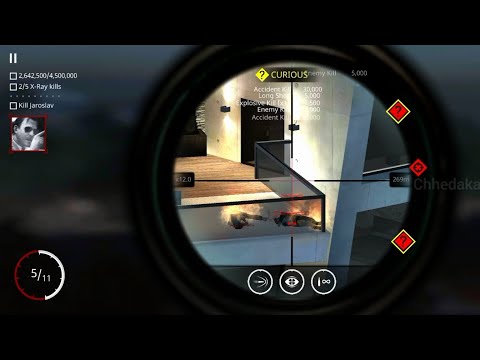 Hitman sniper chapter 6 mission 12 | Get a score of 4,500,000 including 5 X-ray kills