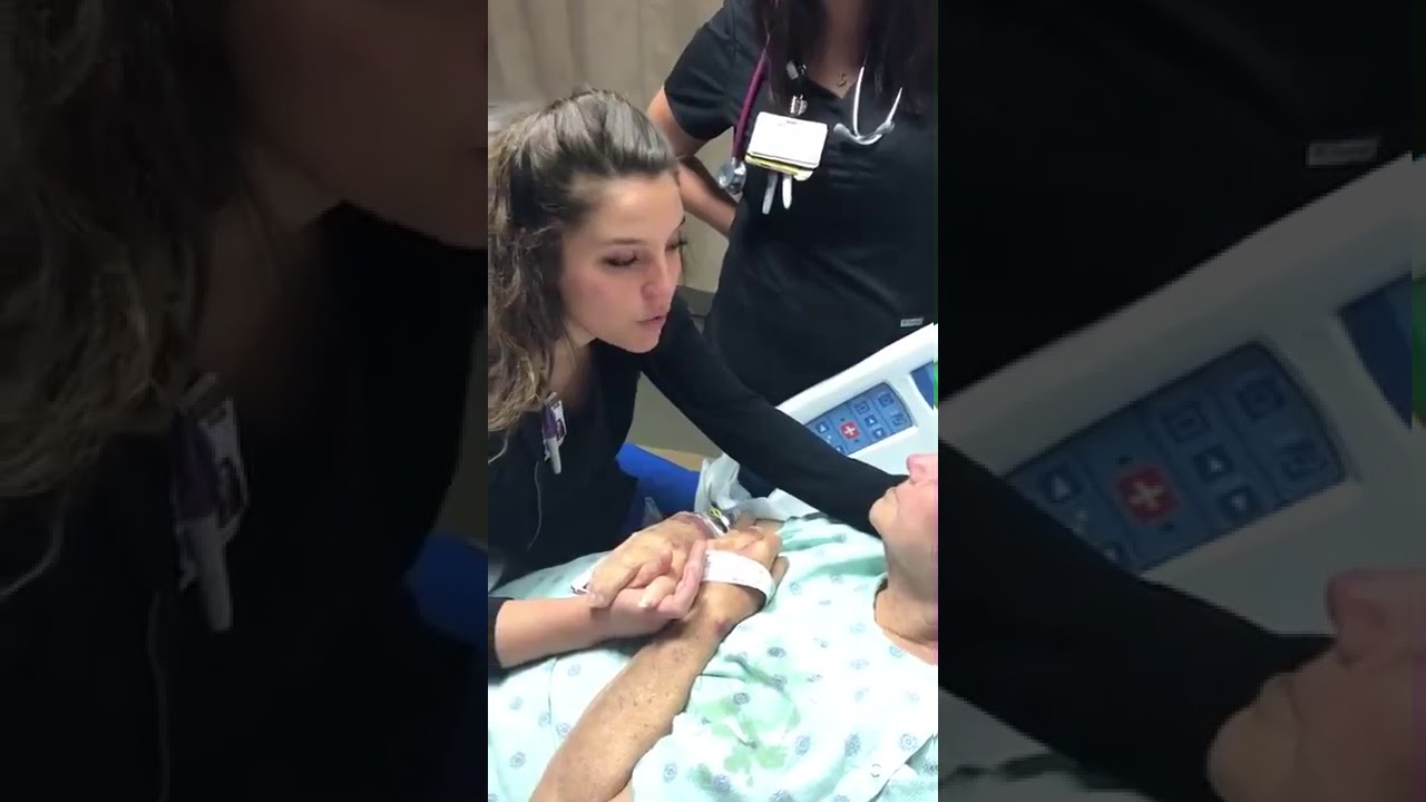 Angel nurse sings for dying patient