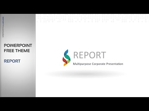 Report Animated PowerPoint Presentation Template | Best Free PowerPoint Templates Channel