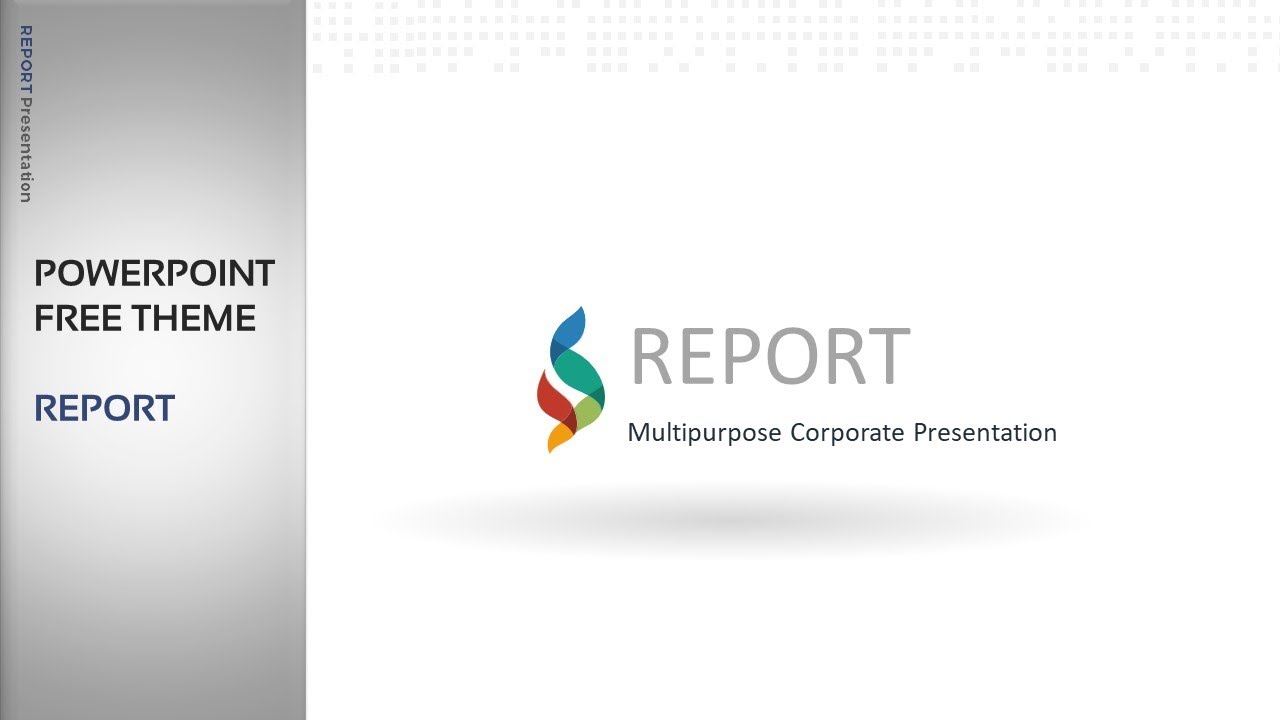 Report Animated PowerPoint Presentation Template | Best Free PowerPoint Templates Channel