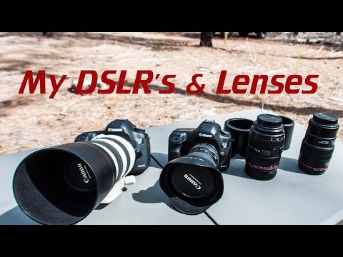 Canon 5D mark iii My DSLRs and Lenses