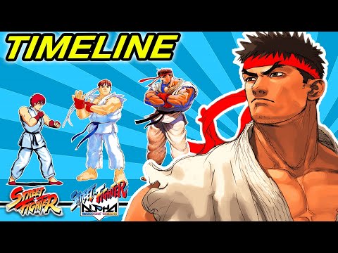 STREET FIGHTER THE CORRECT TIMELINE OF RYU