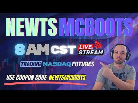 🎯Live 8AM Nasdaq Futures Day Trading | ICT Concepts | Newts McBoots🔥