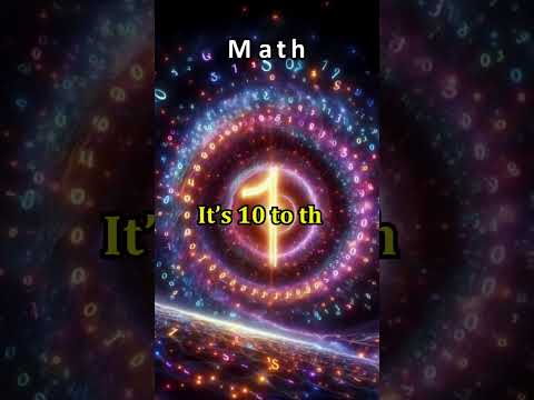 "What’s Bigger Than Infinity? Meet the Googolplex! 💫🔢" #funfacts #facts #youtubeshorts #ytshorts
