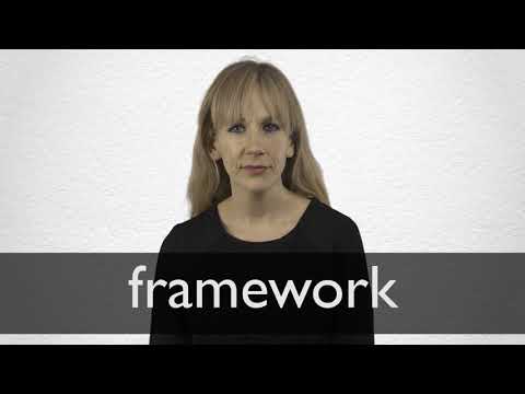 FRAMEWORK - Meaning & Translations | Collins English Dictionary