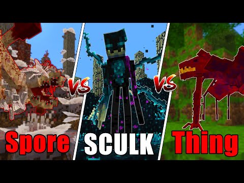 What Happens when THREE Minecraft Infection Mods fight eachother?