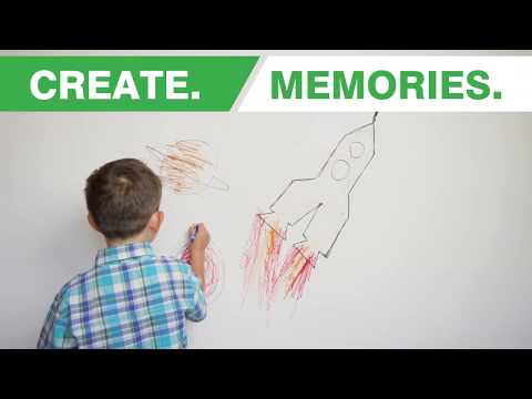 Create Memories with Writeboard's Whiteboard Paint for Kids Rooms
