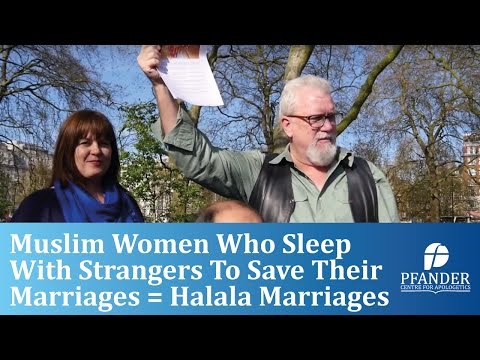 MUSLIM WOMEN WHO SLEEP WITH STRANGERS TO SAVE THEIR MARRIAGES = HALALA MARRIAGES
