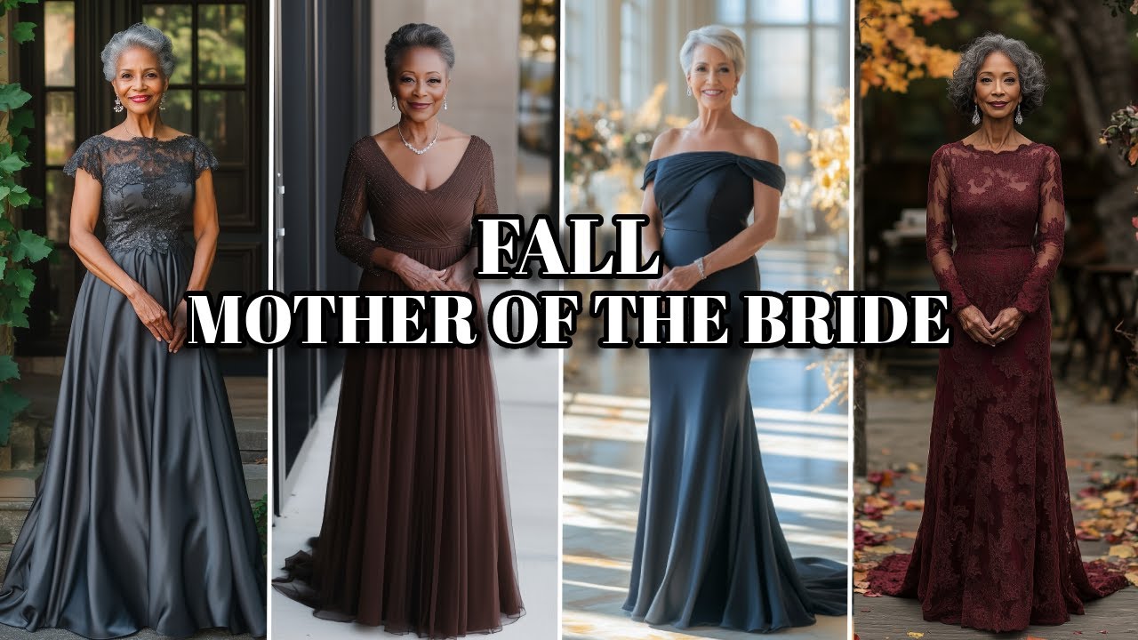 Mother of the Bride Dresses for Fall Weddings 2025 & 2026 🍂 | Elegant Trends & Styling Ideas