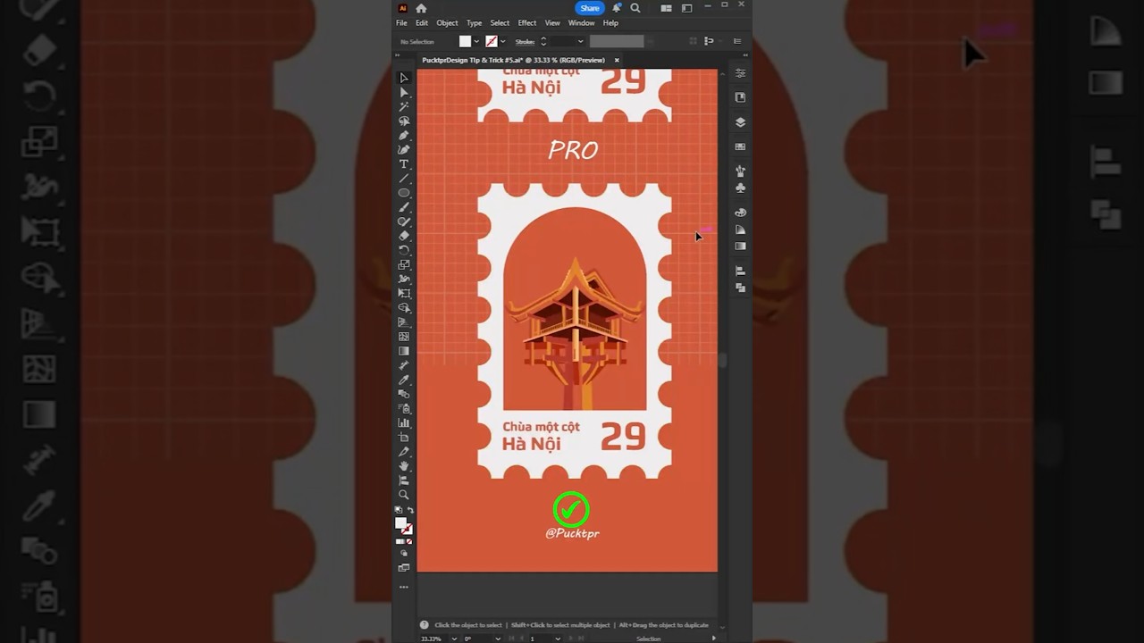Adobe Illustrator 2025 Tips | How to Design a Stamp