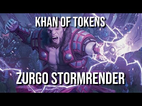 EDH Deck Assist - Zurgo Stormrender Tokens