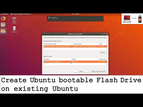 Ubuntu Linux Bootable Flash Drive on Ubuntu