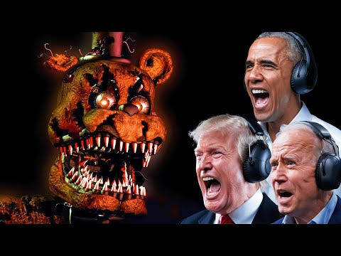 US Presidents Play Five Nights at Freddy's 4 (FNAF 4) FULL SERIES