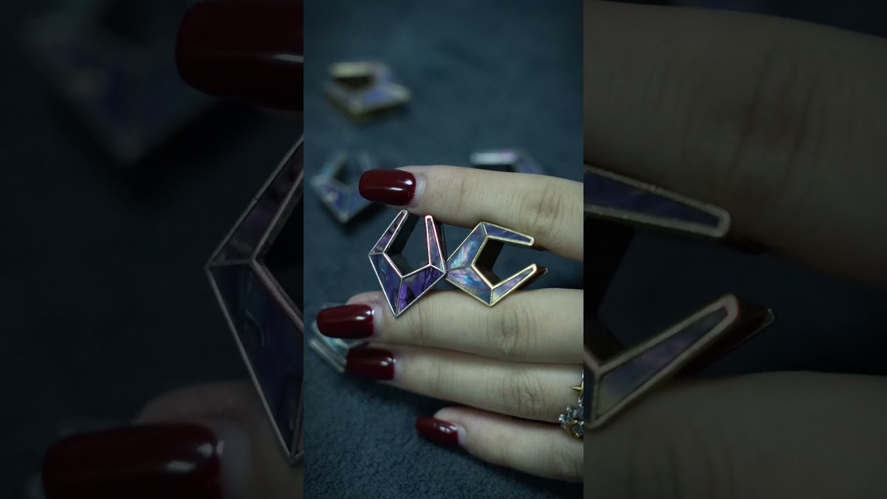 PUNKYOUTH Rhombus Shell Ear Tunnels