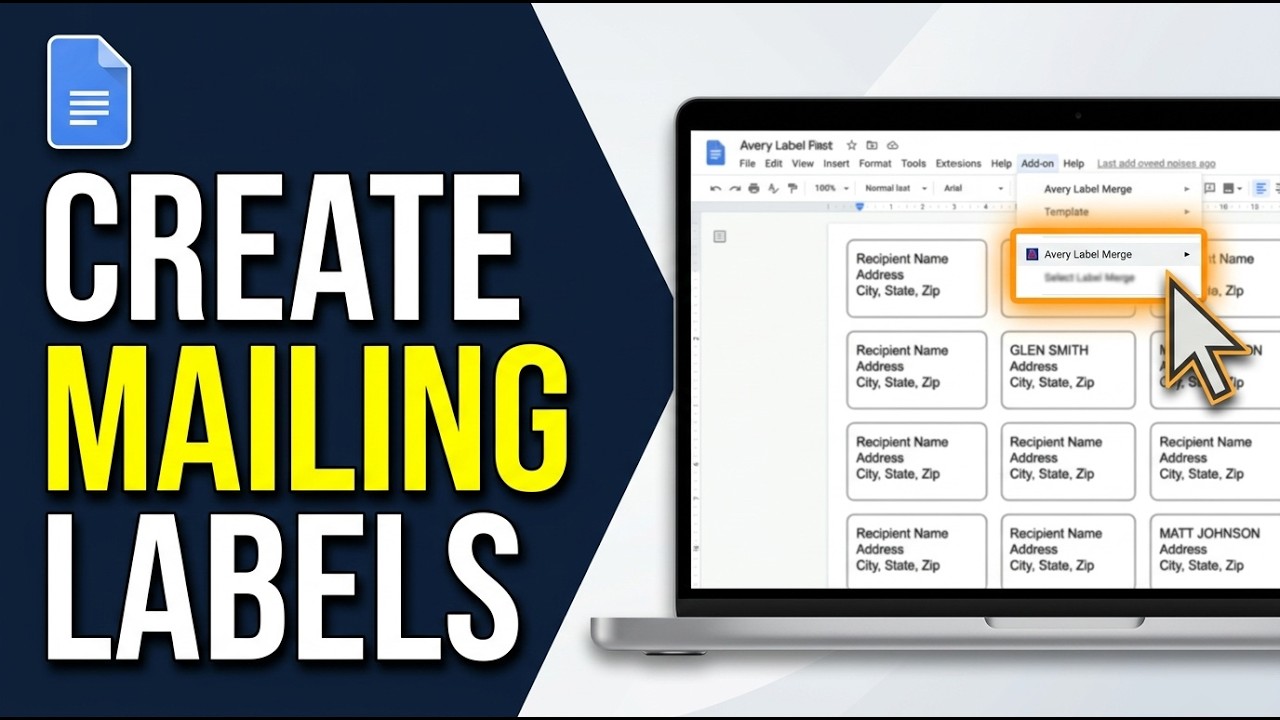 How to Create Mailing Labels in Google Docs 2026 (Complete Guide)