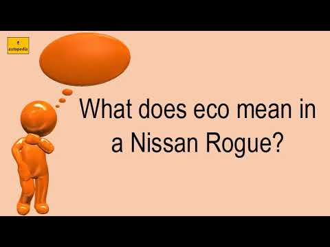 What Does Eco Mean In A Nissan Rogue?