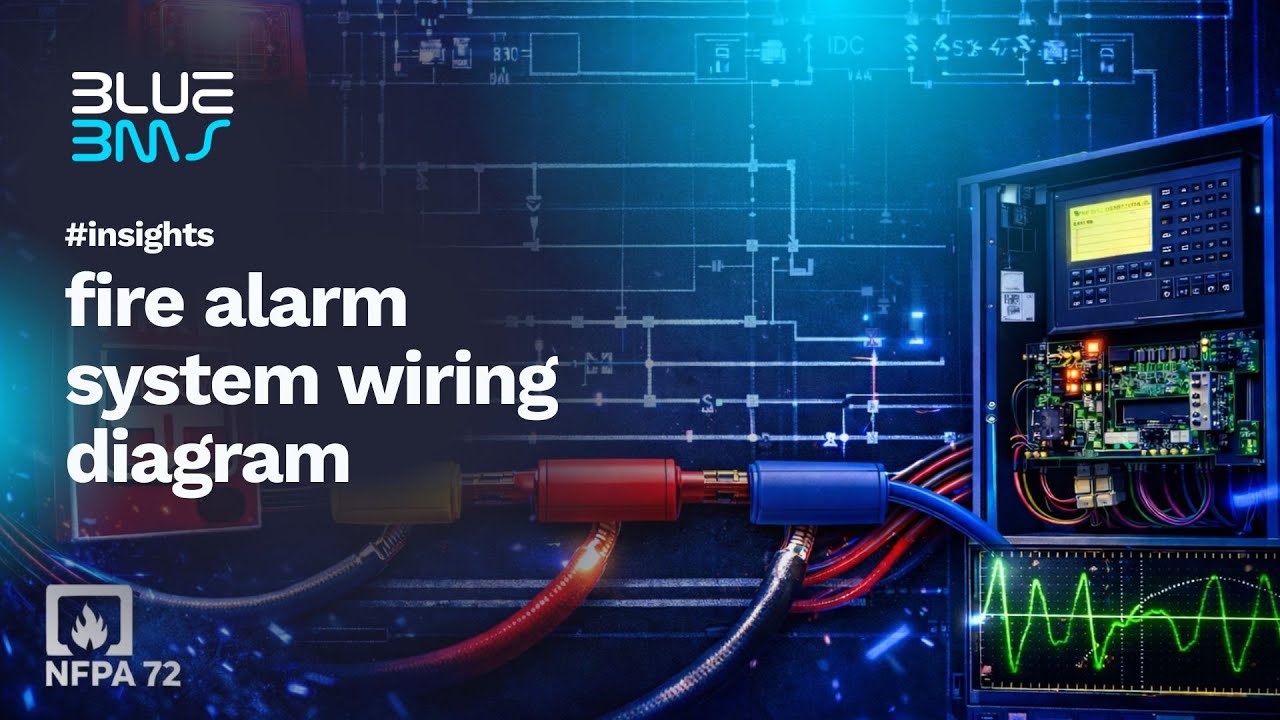 Fire Alarm System wiring diagram | Blue BMS