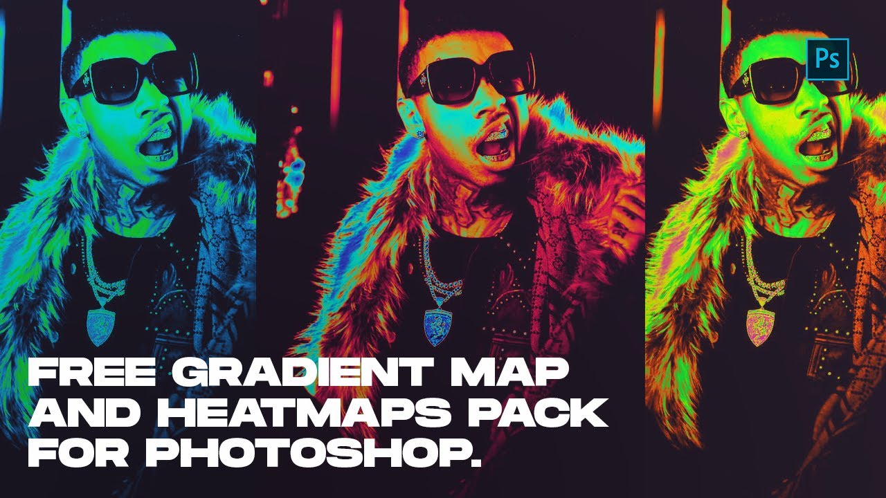 [FREE] Gradient Map Pack for Photoshop | 5K SUBS SPECIAL | FREE PACK FOR PHOTOSHOP